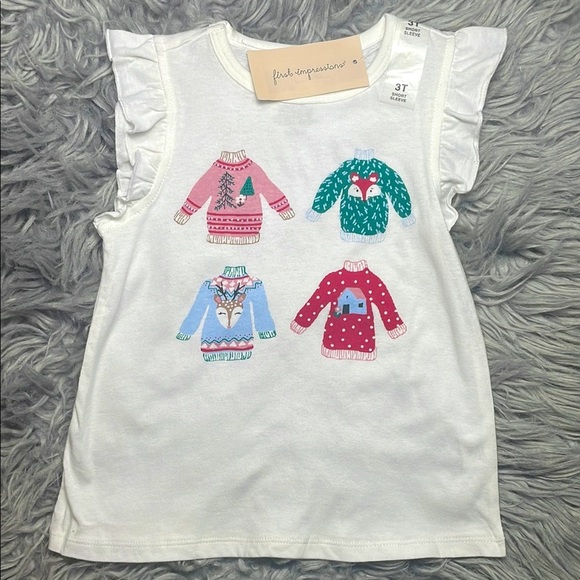 First Impressions | Shirts & Tops | First Impressions Kids White ...